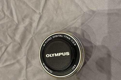 Объектив Olympus m.zuiko digital 17mm 1:2,8 micro
