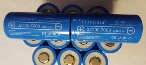 Аккумуляторы 32700 lifepo4 Liitokala 7000 mAh