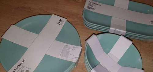 Набор тарелок Икеа (тарелки IKEA)