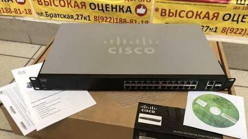 Коммутатор cisco SF220-24P (Б)