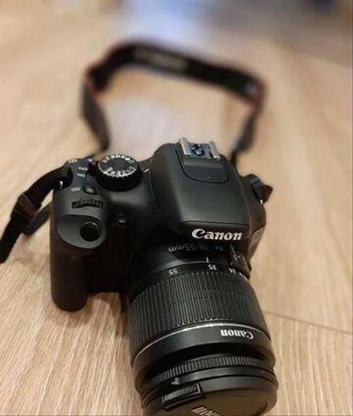 Фотоаппарат canon еos 550d с двумя объективами