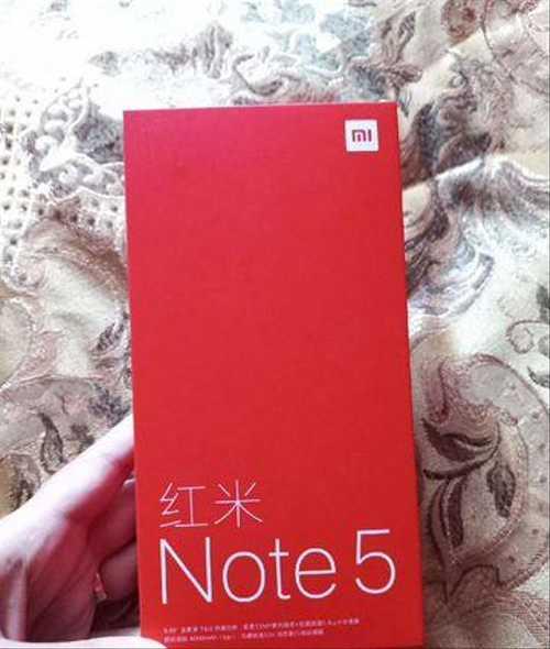 Телефон Xiaomi redmi note 5