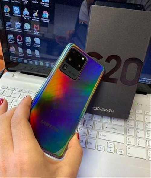 Samsung galaxy s20 ultra plus хамелеон