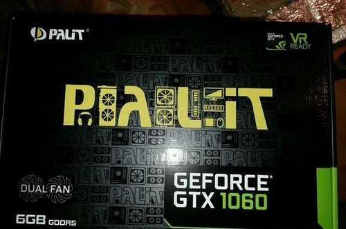 Palit GTX 1060 Dual 6Gb gddr5 192bit hdmi