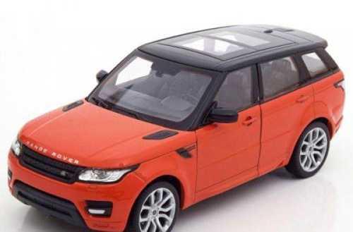 1:24 Range Rover Sport 2015 Metallic Orange/black