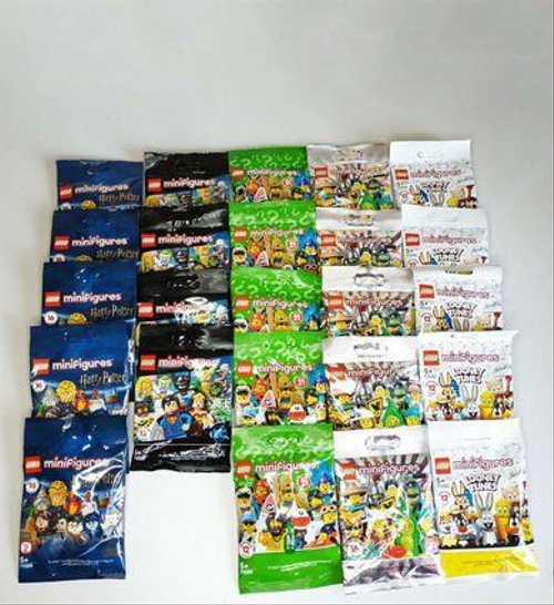 Lego Коллекционные минифигурки 20, 21, DC, Гарри