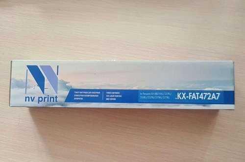 Картридж NV Print KX-FAT472A7 для Panasonic