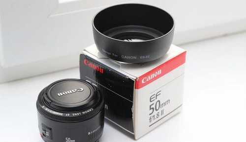 Canon EF 50mm f/1.8 II