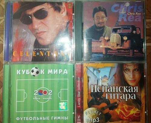 CD и mp3 диски музыка