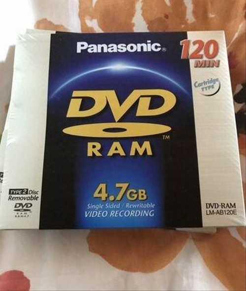Диск Panasonic DVD RAM 4,7 Gb (LM-AB120E)