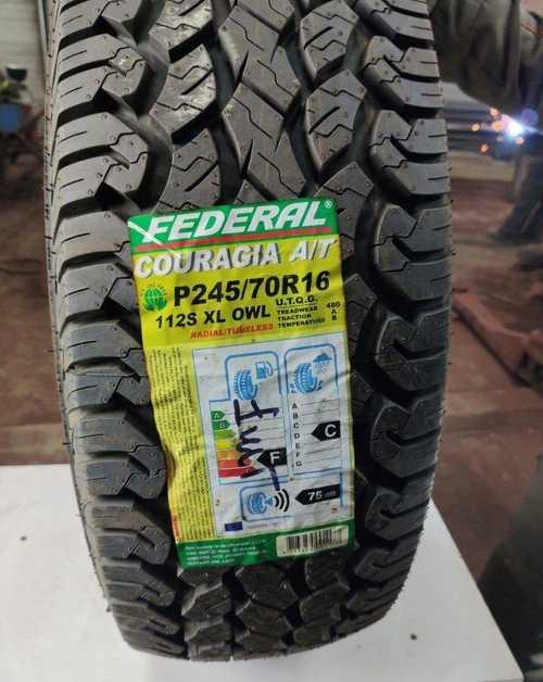 Шина Federal Couragia A/T 245/70 R16 112S XL