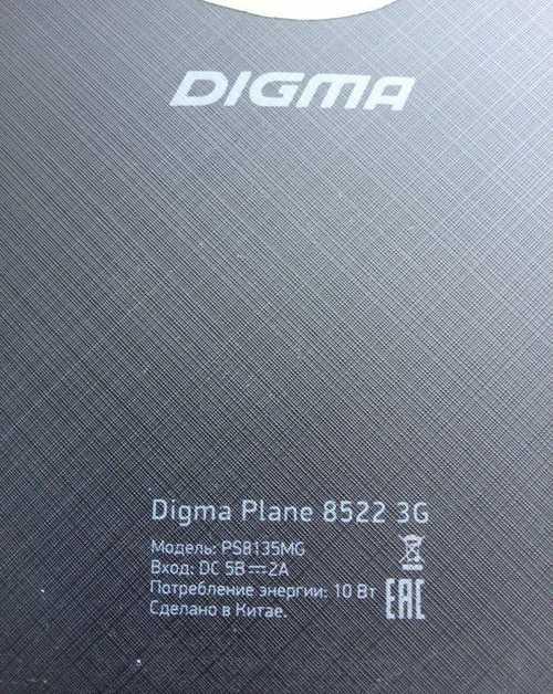 Планшет Digma 8522 3G на запчасти