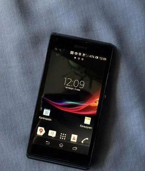 Телефон Sony Xperia L C2105 + зарядка + hdmi