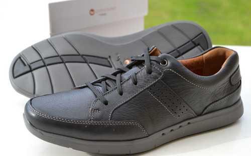 Полуботинки муж Clarks UN lomac lace 42р новые