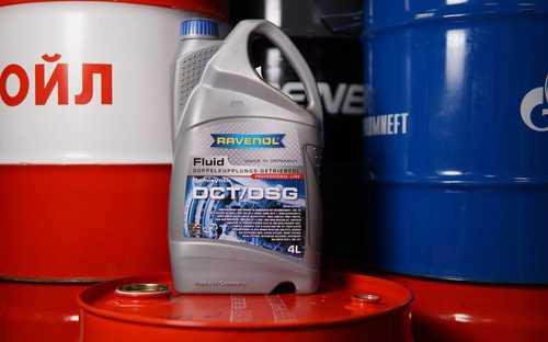 Масло трансмиссионное ravenol DCT/DSG Getriebe 4L