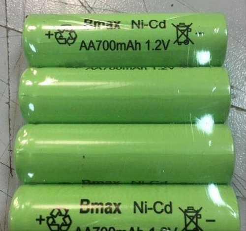 Аккумулятор Ni-Cd AA 700mAh 1.2V