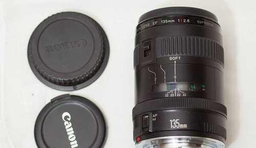 Уникальный резкий портретник Canon 135mm 2.8 soft