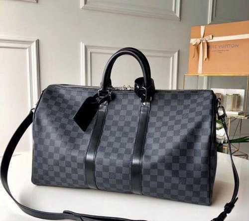 Новая дорожная сумка Louis Vuitton Keepall Damier