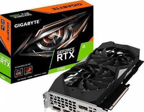 Видеокарта gigabyte GeForce RTX 2060 OC 6G
