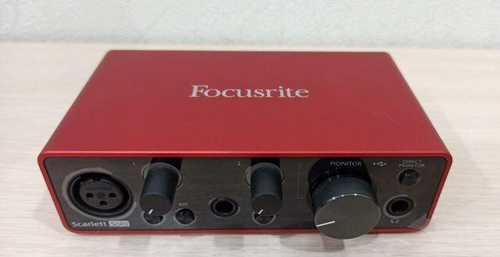 Звуковая карта focusrite scarlett solo 3rd gen