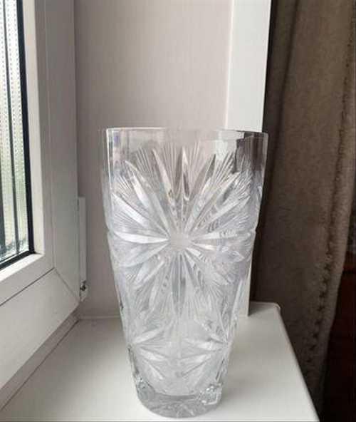 Ваза для цветов хрустальная. Хрустальные вазы 90-х-2000. Советская хрустальная ваза для цветов прямая.