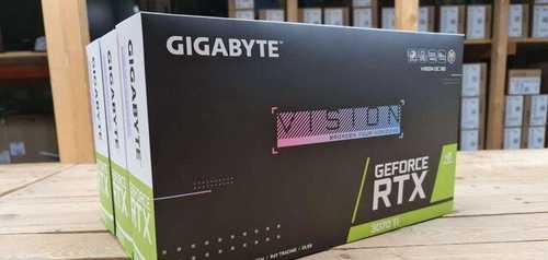 Gigabyte RTX 3070 Ti vision OC 8G LHR, новые