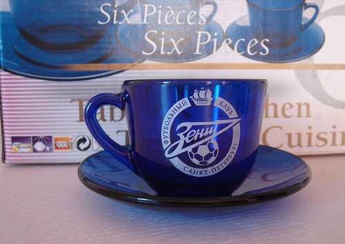 Кофейные чашки с символикой Зенита
