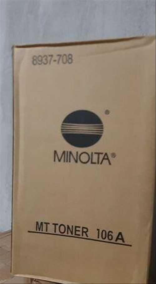 Картридж для мфу konica-minolta MT 106A black 2шт