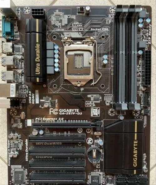 Материнская плата gigabyte GA-Z87P-D3 (lga 1150)