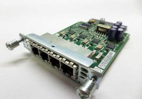 Модуль Cisco VIC-4FXS/DID (73-6918-02) C ндс