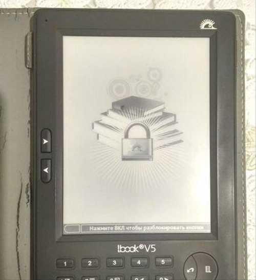Электронная книга LBook V5 в чехле