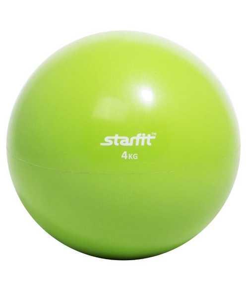 Медбол StarFit GB-703, 4 кг, зеленый