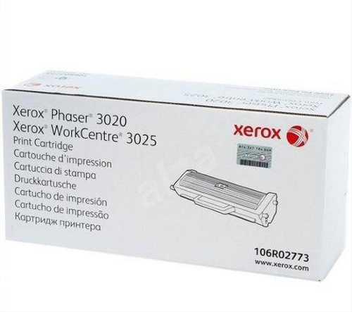 Xerox 106R02773 тонер-картридж черный оригинальный