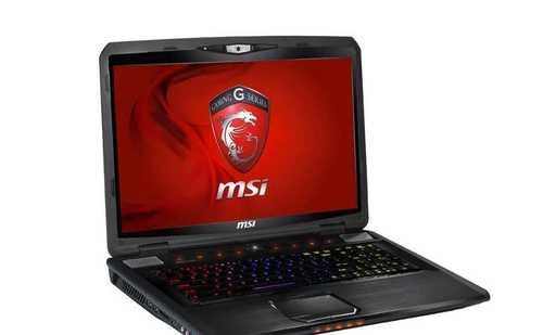 MSI GT780 i7/8gb/GTX 765m/1000 HDD+250 SSD/17.3