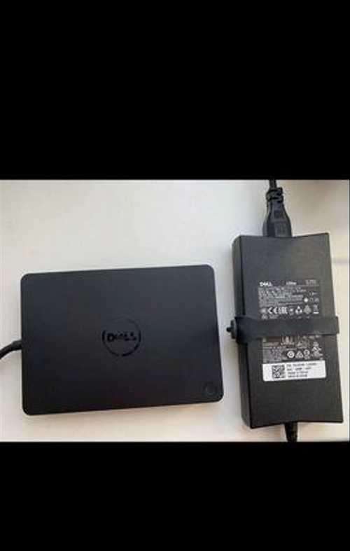 Док станция dell WD15 с блоком питания 130W