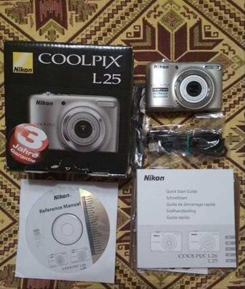Цифровой фотоаппарат Nikon Coolpix L25