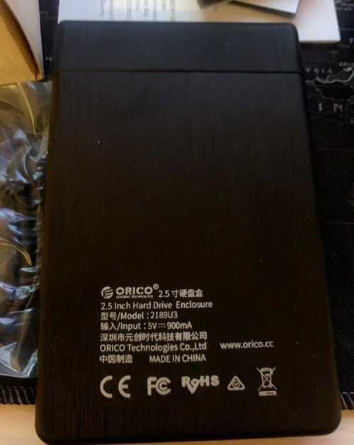 Контейнер для HDD Orico 2189U3 Black
