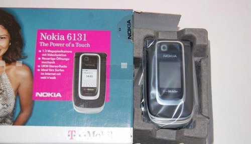 Nokia 6131 Black новый, оригинал, комплект