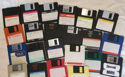 Floppy Disk дискеты MF-2HD