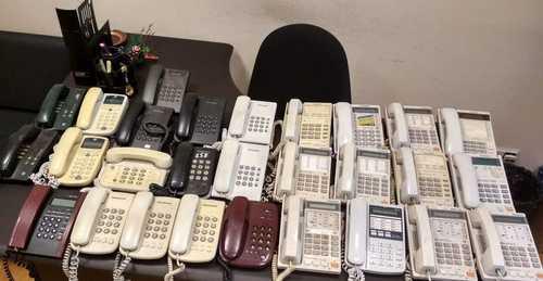 Стационарные телефоны в ассортименте