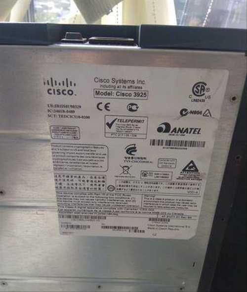 Маршрутизатор Cisco 3925/K9