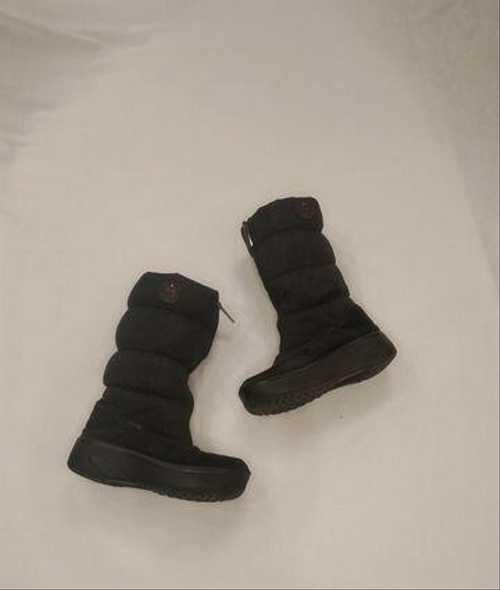 Зимние сапоги черные King Boots