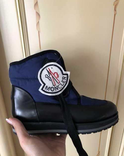 Сапожки зимние, дутики Moncler