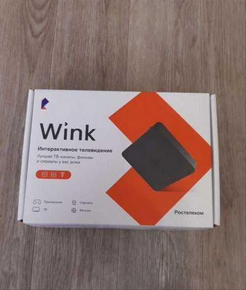 Цифровой ресивер Wink STB 122A для Ростелеком