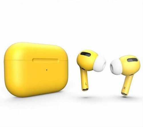 Наушники Apple AirPods Pro Color Светло-желтый мат