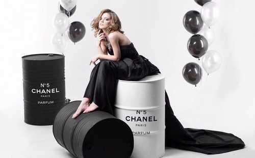 Декоративная бочка в фотозону шанель chanel джек д