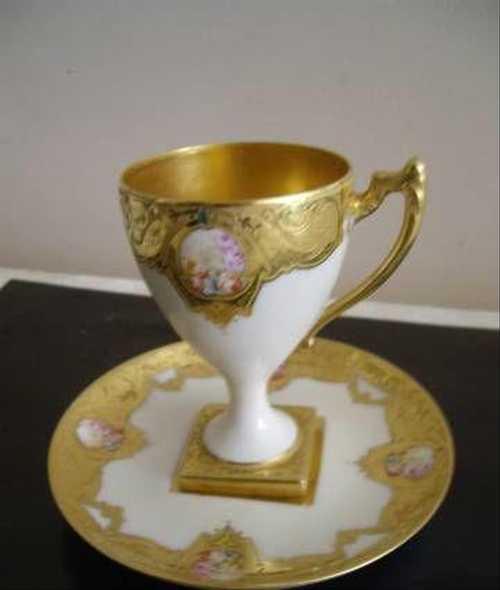 Кофейная пара, Лимож, до 1910г