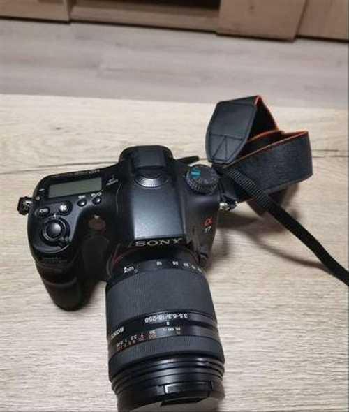 Фотоаппарат Sony slt a77 + объектив model sal18250