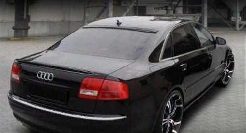Спойлер (лип) на крышку багажника Audi A8 D3