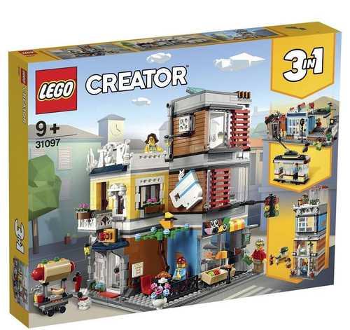 Lego Creator 31097 Зоомагазин и кафе в центре